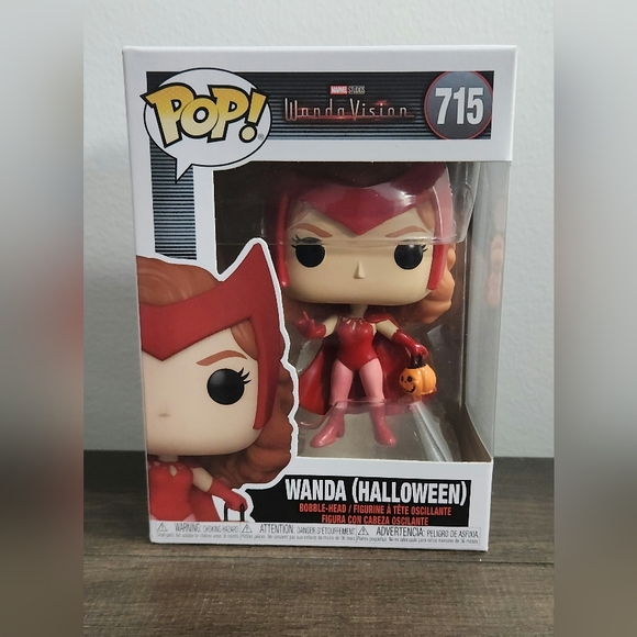 Funko | Other | Funko Pop Marvel 75 Wandavision Wanda Halloween Vinyl ...